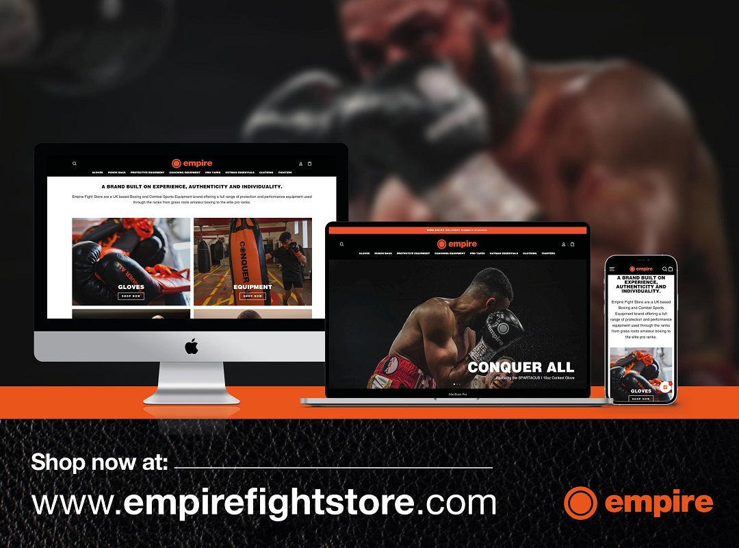 Website Launch – Empire Fight Store