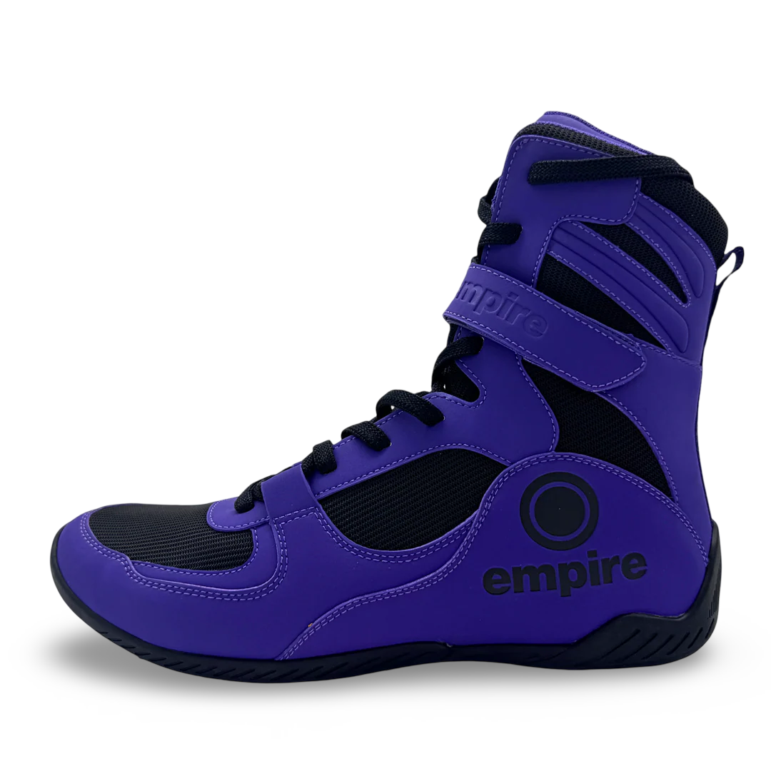 Maximus Purple Boxing Boots – Empire Fight Store